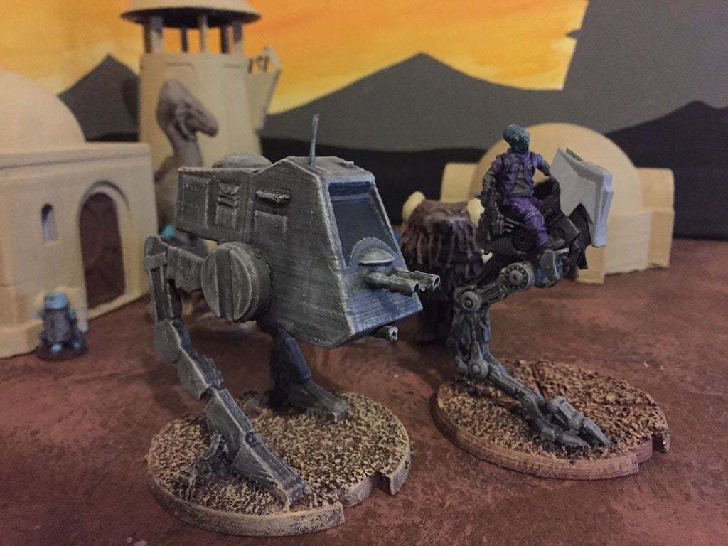 Free STL file AT-PT (Star Wars Legion scale) ⭐・3D print design to ...